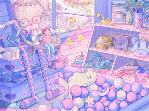 【原创插画】 神奇的泡泡薯条aling 站酷zcool