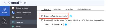 Why Reset Button Doesnt Work Qnap