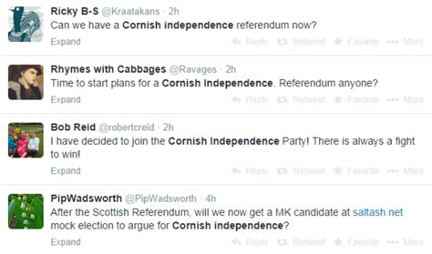 Scotland Independence Results Is An Independent Cornwall On The Cards