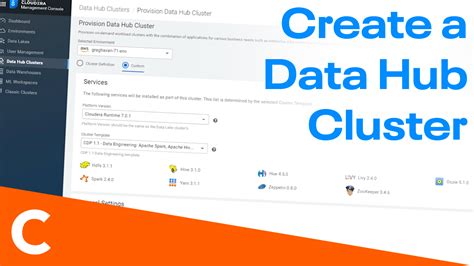 How To Create A Data Hub On Cloudera Tutorials Cloudera