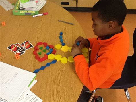 Jayden Decided To Use Shapes To Make A Picture In The Math Station Math Stations Math Shapes