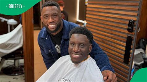 Siya Kolisi Chills With Ex Chelsea Star In London As Rachel Celebrates