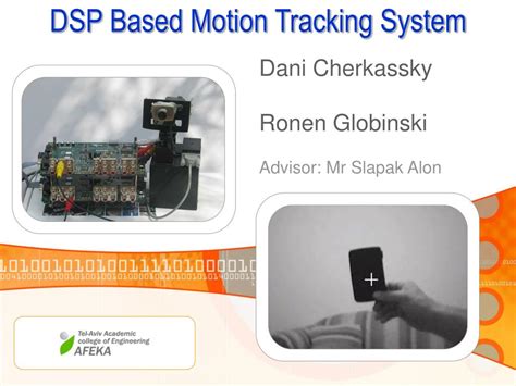 Ppt Dsp Based Motion Tracking System Powerpoint Presentation Free Download Id3669639