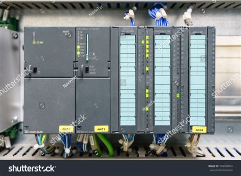 Plc Programable Logic Controler This Picture Stock Photo 748502899 Shutterstock