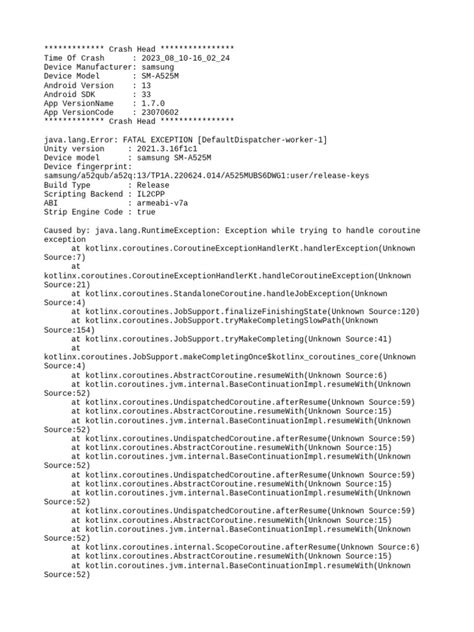 Mod Menu Crash 2023 08 10 16 02 24 Pdf Android Operating System Software