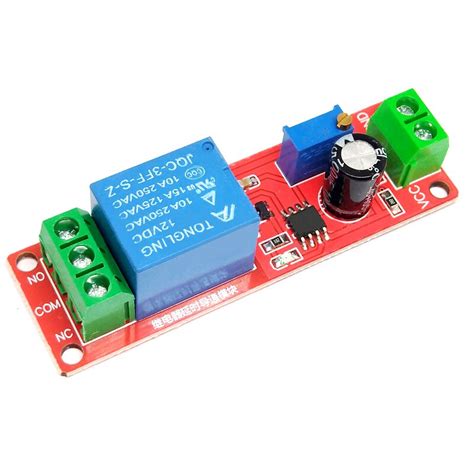 Ne555 Time Delay Relay Dc 5v 12v Conduction Trigger Timing Delay Timer