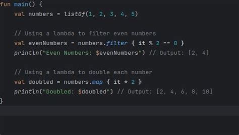 Nicholas Murimi On Linkedin Kotlin Lambdas Androiddevelopment Cleancode Programmingtip