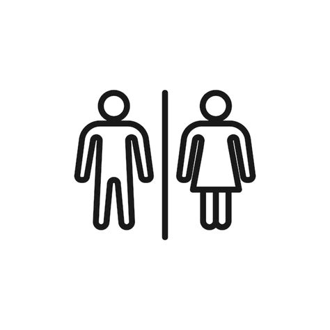 Premium Vector Toilet Icon