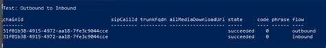 Microsoft Teams Direct Routing Sip Tester Powershell Script Tom Talks