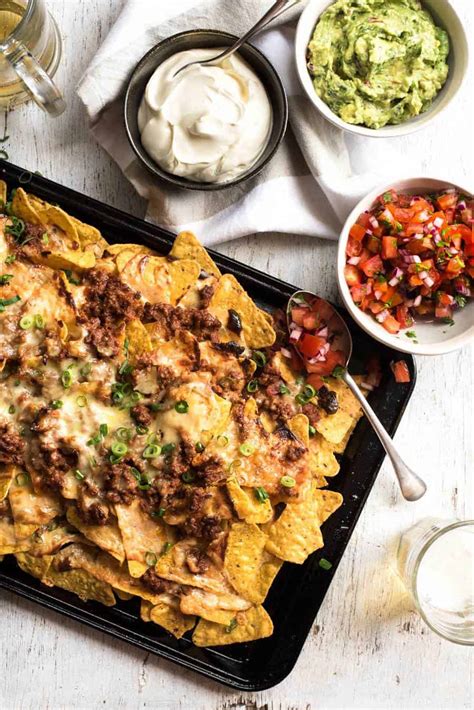 Mexican Ground Beef Nachos Recipe