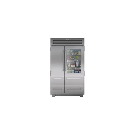 Refrigerador Sub Zero 648prog 48 Con Puerta De Cristal