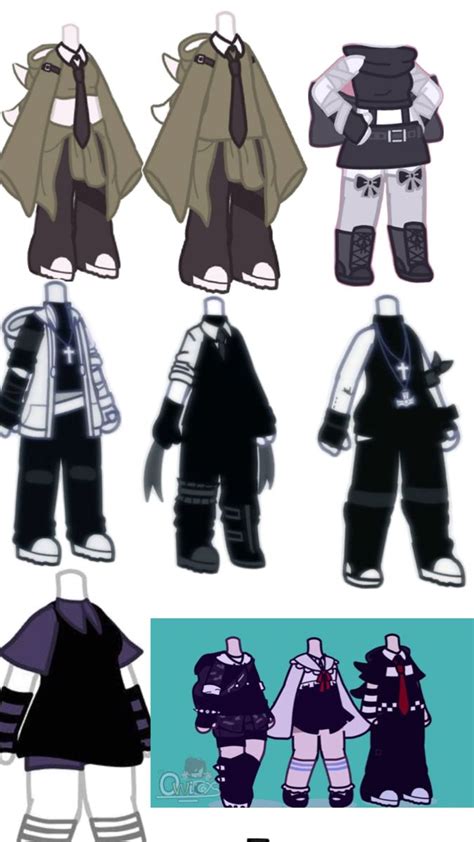 Идеи для ос в гаче клуб в 2024 г Костюм персонажа Наряды Идеи наряда