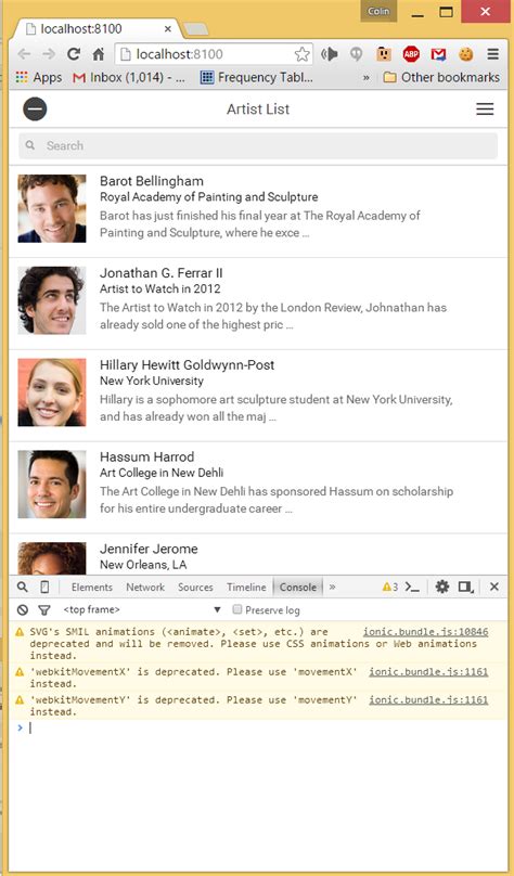 Scroll And Pull To Refresh Not Working On Chrome Working On Firefox Ionic V1 Ionic Forum