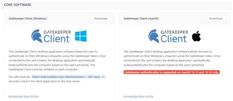 How To Download The Gatekeeper Enterprise Client Application From The