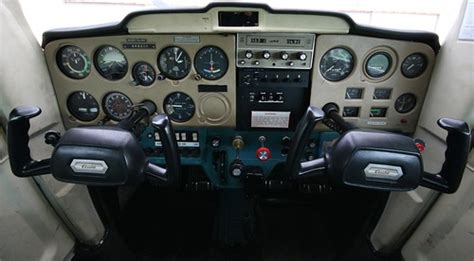 Cessna 150 Cockpit Check Out My Handstand Pictures At Flickr