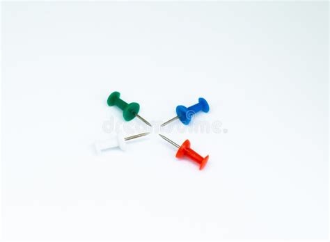 Post It Note And Push Pin Stock Photo Image Of Announcement