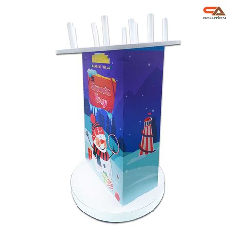 เกมส์โยนห่วง ขนาดแป้นกลม 73 5 ซม สูง 120 130 ซม พร้อมห่วงขนาด 5 อัน Line Shopping