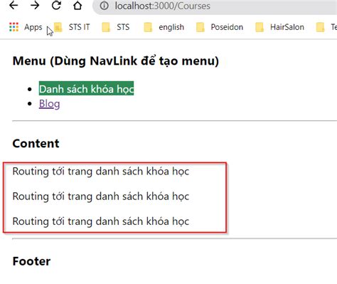 Phần Routing trong reactjs Viblo