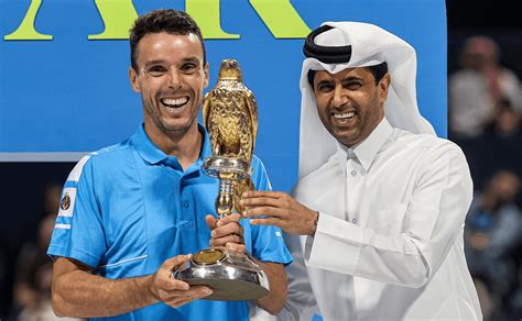 ناصر غانم الخليفي يشيد بترقية بطولة قطر إكسون موبيل للتنس إلى فئة 500