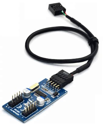 Internal USB Pin Hub Splitter Crox Development