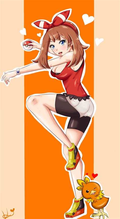 Pokemon Trainer May By Missnewday On Deviantart