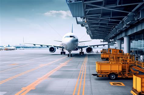 机场里的飞机高清图片下载 正版图片600314087 摄图网