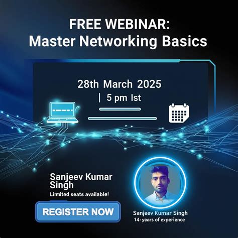 Networkingbasics Freewebinar Ittraining Careergrowth