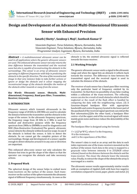 Pdf Design And Development Of An Advanced Multi Dimensional