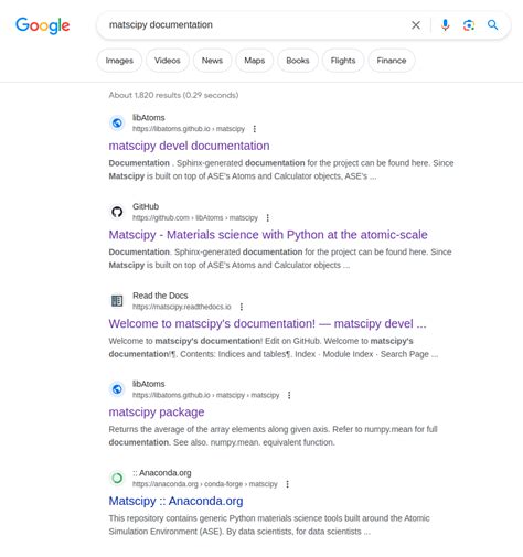 Documentation Appearance · Issue 202 · Libatoms Matscipy · Github