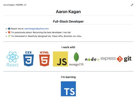 Sweet New Face For My Github Profile Thanks Nandini Asokan For The 🖥️ Aaron­­ Kagan