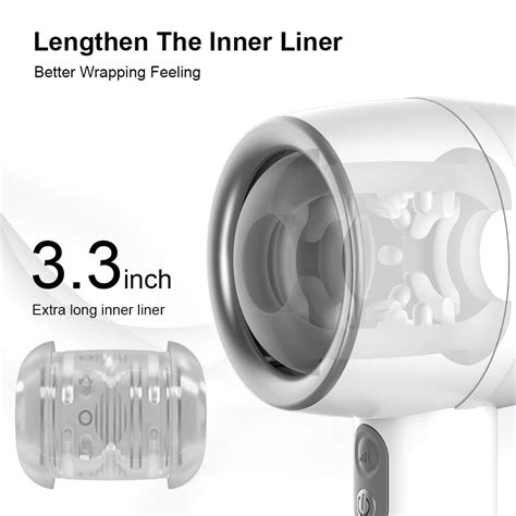 Automatic 3 Frequency Telescopic Handheld Male Masturbator