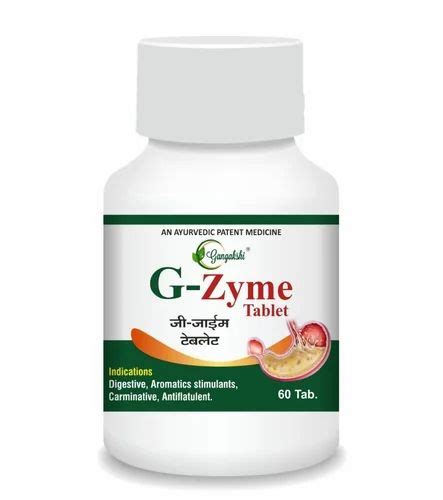 Gangakshi G Zyme Tablet At ₹ 320bottle Digestive Herbal Capsule