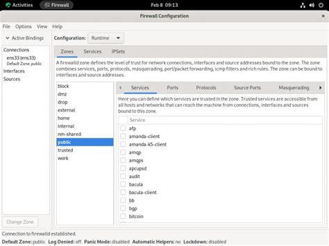 How To Install FirewallD GUI On Rocky Linux EL Or EL