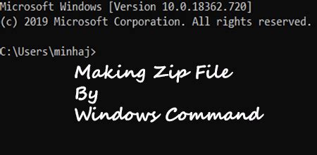 How To Make Zip File In Windows Command Line Freetechtrainer