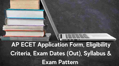 AP ECET Application Form Eligibility Criteria Exam Dates Out Syllabus Exam Pattern