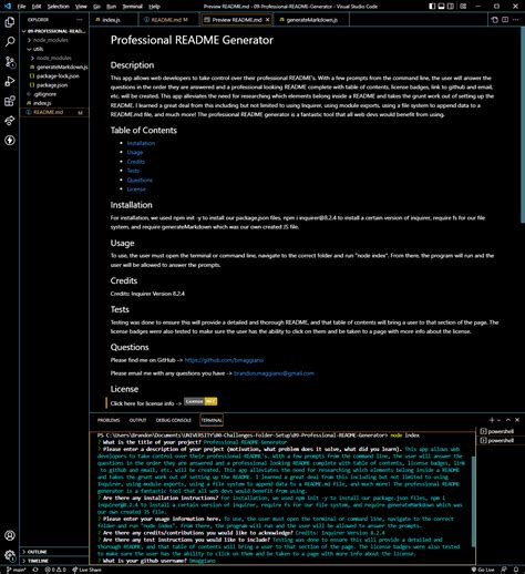 Github Bmaggianoreadme Generator
