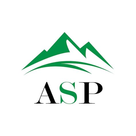 Premium Vector Asp Letter Logo Design On White Background Creative