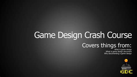 Game Development Club Universitas Multimedia Nusantara Game Design Crash Course Pptx Video