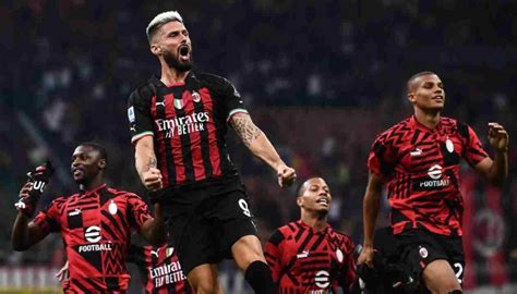 Ac Milan Official Football 202223 Signed By The Squad Charitystars