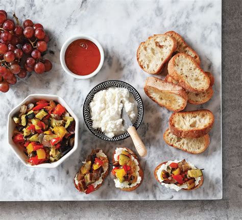 Roasted Veggie Crostini Hello Canola