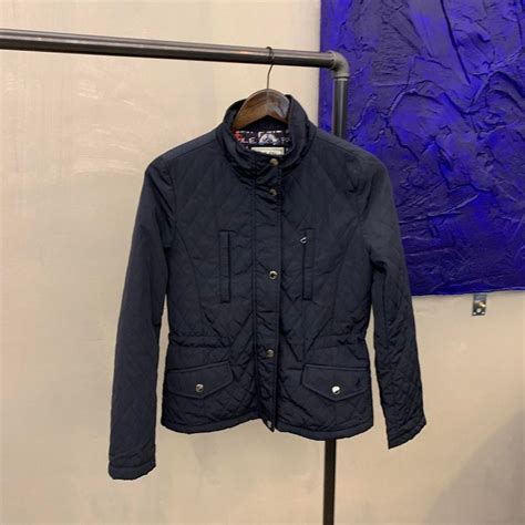 90 빈폴 여자 캐주얼 클래식 퀼팅 자켓 경량패딩 세컨웨어헬로마켓