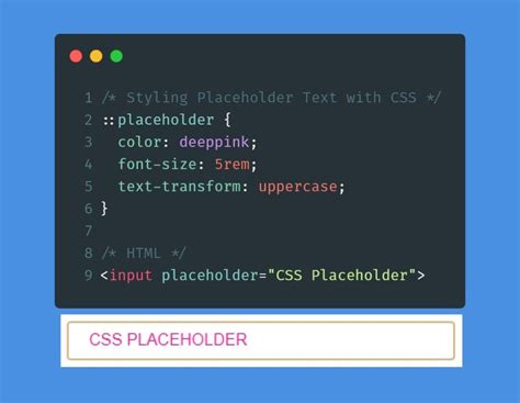 Mastering Css Input Styles A Guide To Placeholder And Beyond