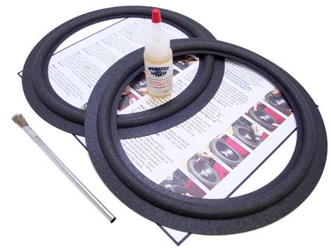 Sound Dynamic 10 Flat Attach Speaker Foam Surround Repair Kit 2f10 Springfield Speaker