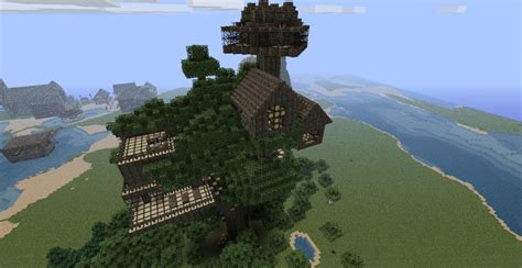 Massive Tree House Minecraft Map