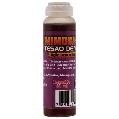 Mimosa TesÃo De Vaca 10ml Estimulante AfrodisÍaco Natural Garji