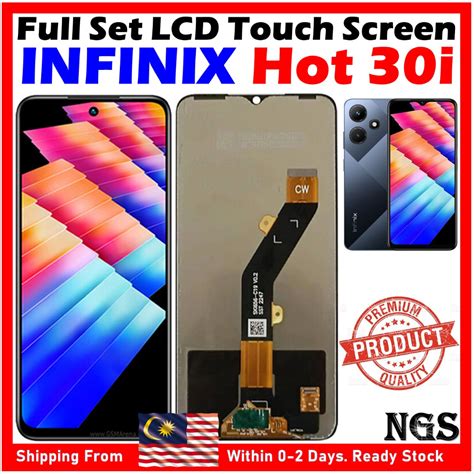Ori Ngs Brand Full Set Lcd Touch Screen For Infinix Hot Infinix Hot I Hot Play Hot