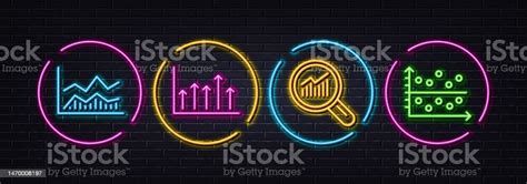 성장 차트 데이터 분석 및 거래 인포 차트 최소 라인 아이콘 웹 응용 프로그램의 경우 벡터 인쇄 0명에 대한 스톡 벡터 아트 및 기타 이미지 Istock