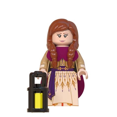 Anna Light Custom Disney Princesses Minifigure Etsy