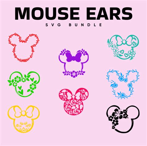 Mickey Mouse Svg Pack Masterbundles