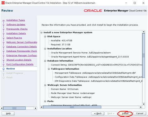 Hướng Dẫn Cài đặt Oracle Enterprise Manager Enterprise Manager Oem 13c Datalinks Vn